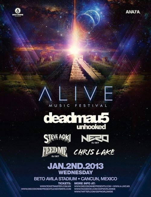 Alive Music Festival @ Cancún , Quintana Roo - Viva Playa