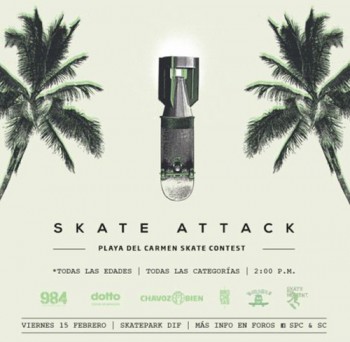 Skate Attack @ Playa del Carmen - Viva Playa